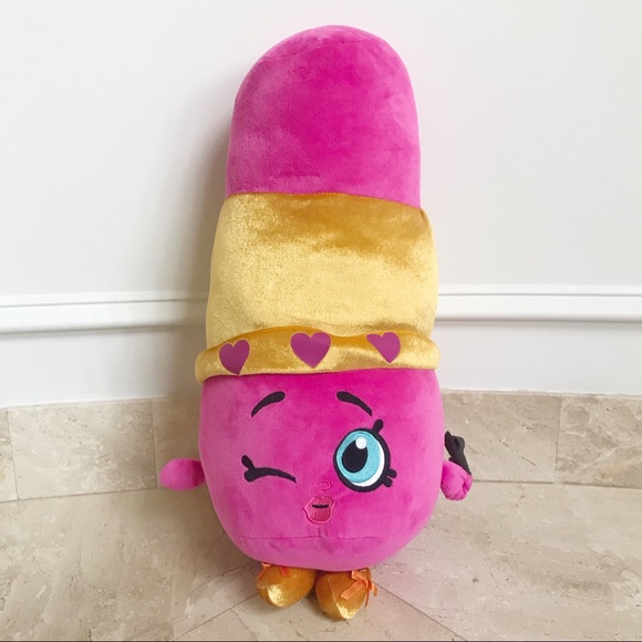 Shopkins | Toys | Shopkins Lippy Lips Stuffed Animal | Poshmark